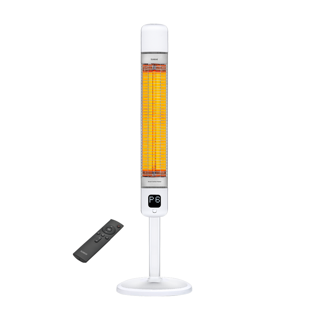 LUXEVA SMARTY - 2000W Freestanding InfraRed Carbon Heater with WiFi ...