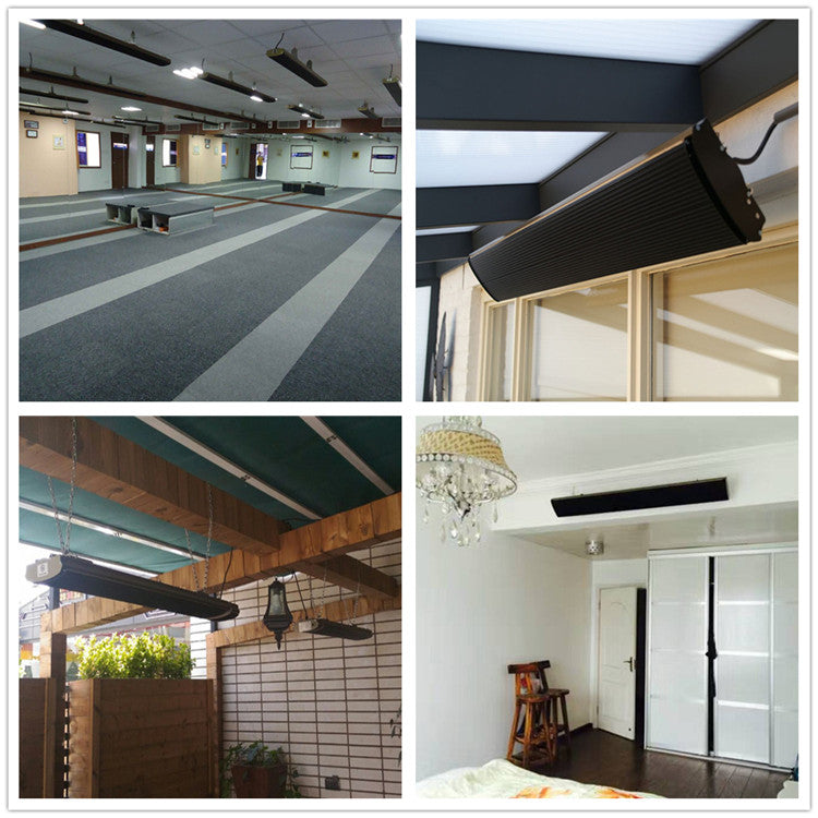 HM-13C Far Infra Red Radiant Heater - "With Speakers" in Black – Heatme ...